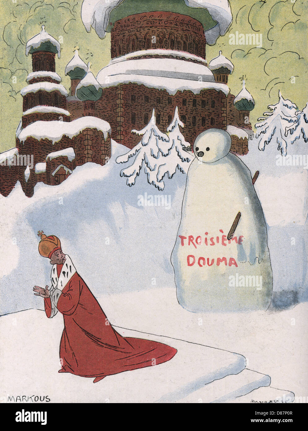 1907/TSAR SCARED OF DUMA Stock Photo - Alamy