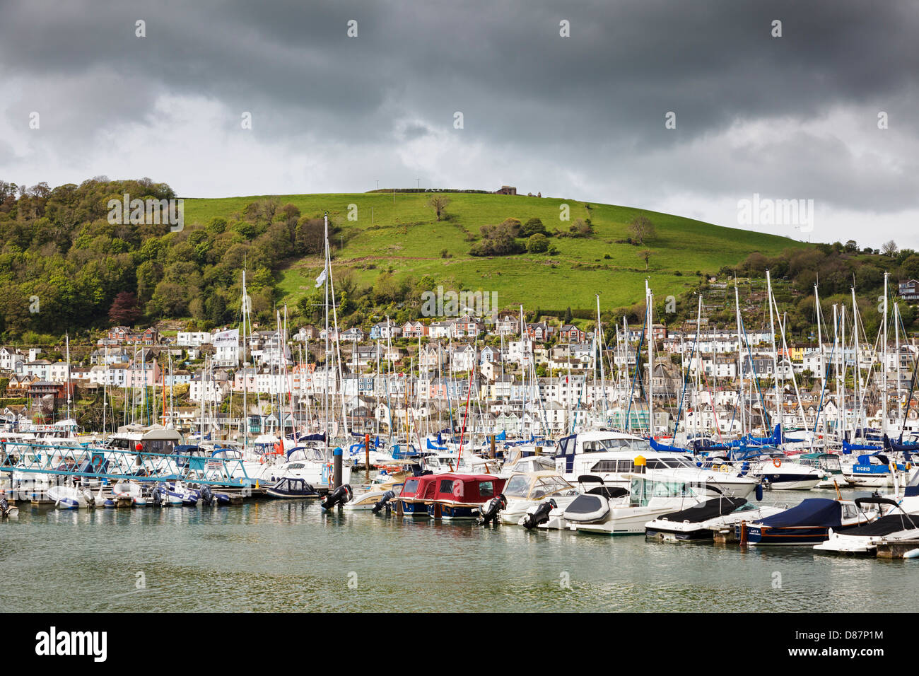 Dartmouth marina / harbour, Devon, England, UK Stock Photo - Alamy