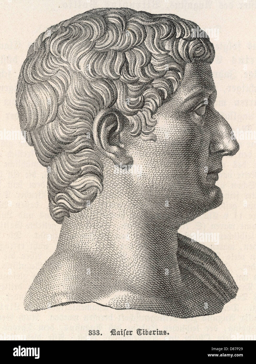 Tiberius caesar augustus hi-res stock photography and images - Alamy