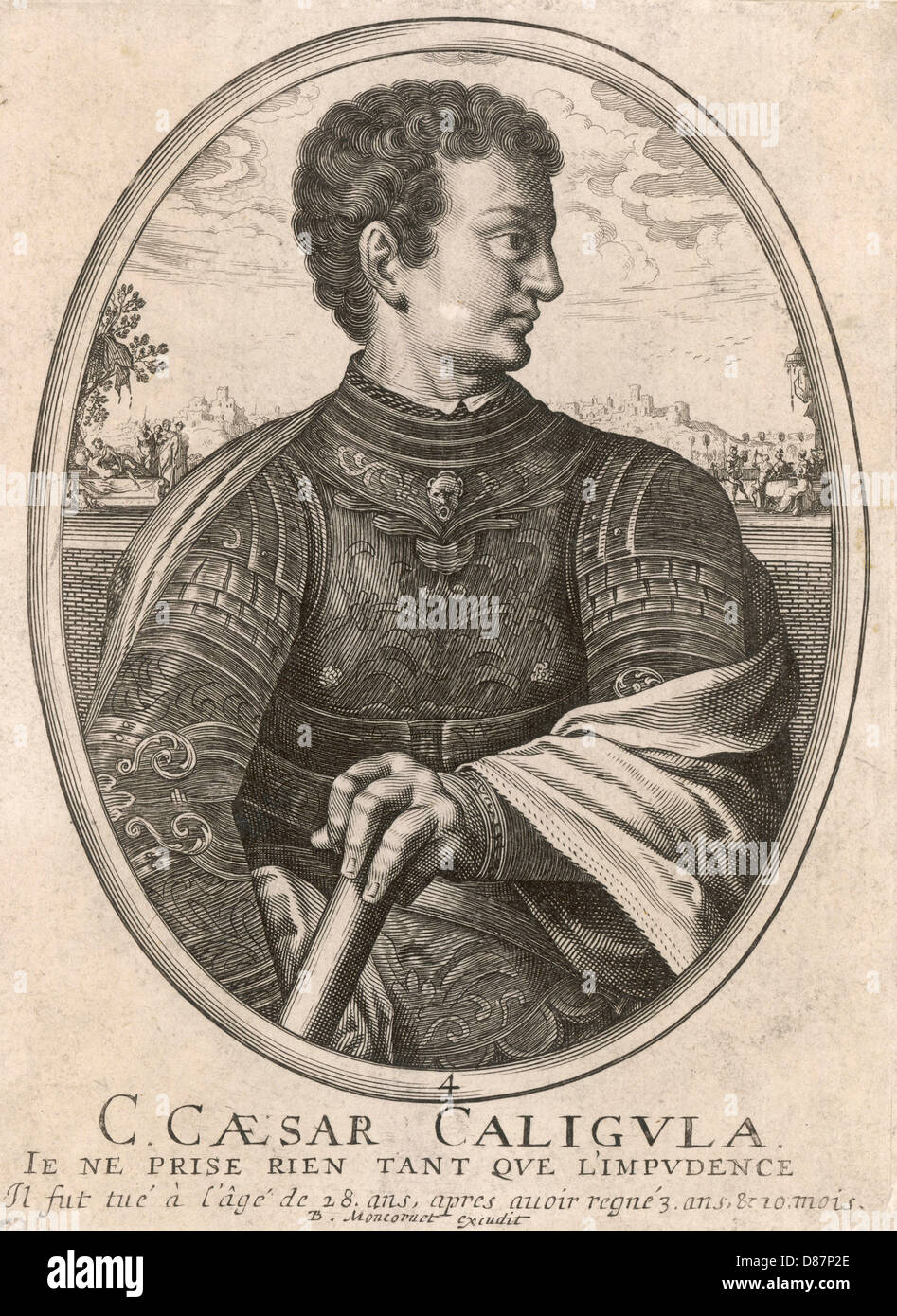 Caligula, Roman emperor Stock Photo - Alamy