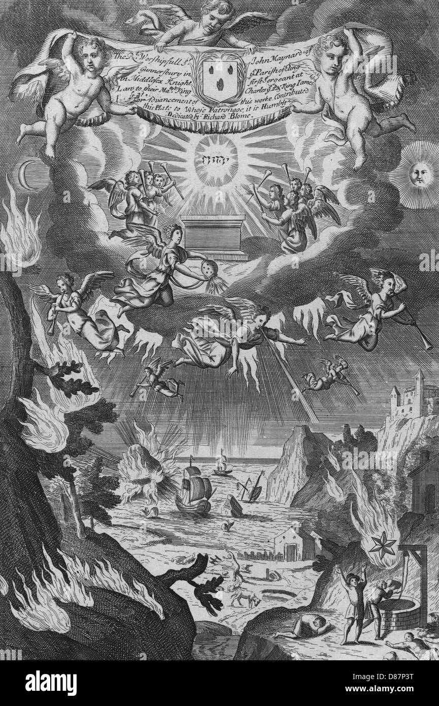 The seven angels with the seven trumpets hi-res stock photography and ...