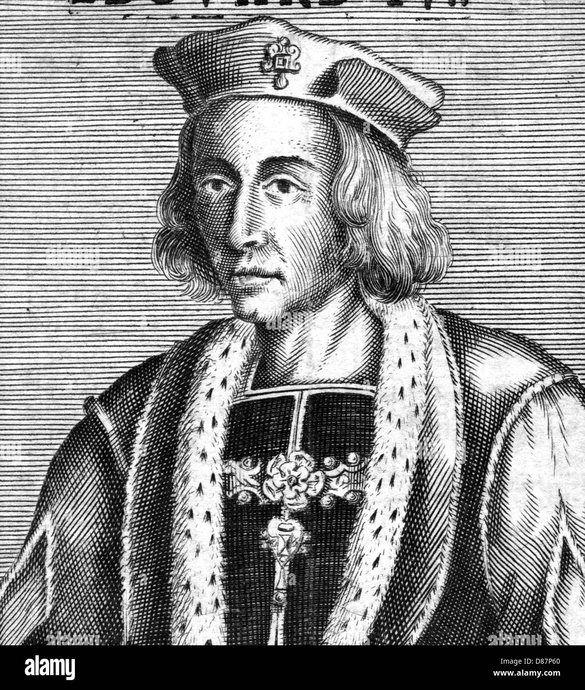 King edward iii from Black and White Stock Photos & Images - Alamy