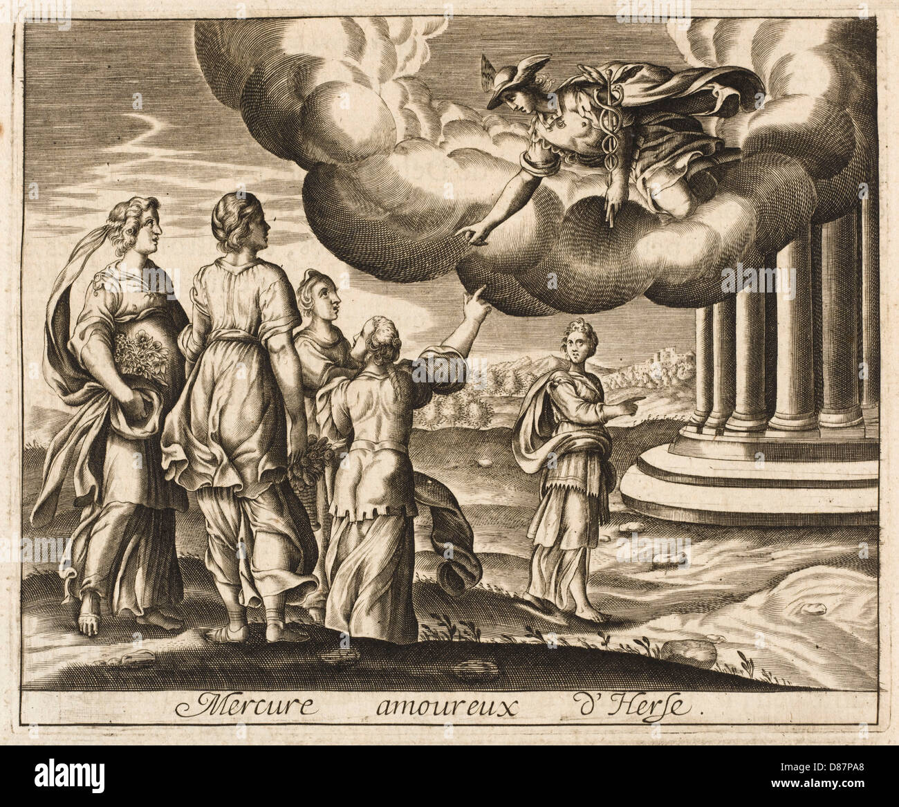 Herse and Mermes Stock Photo - Alamy