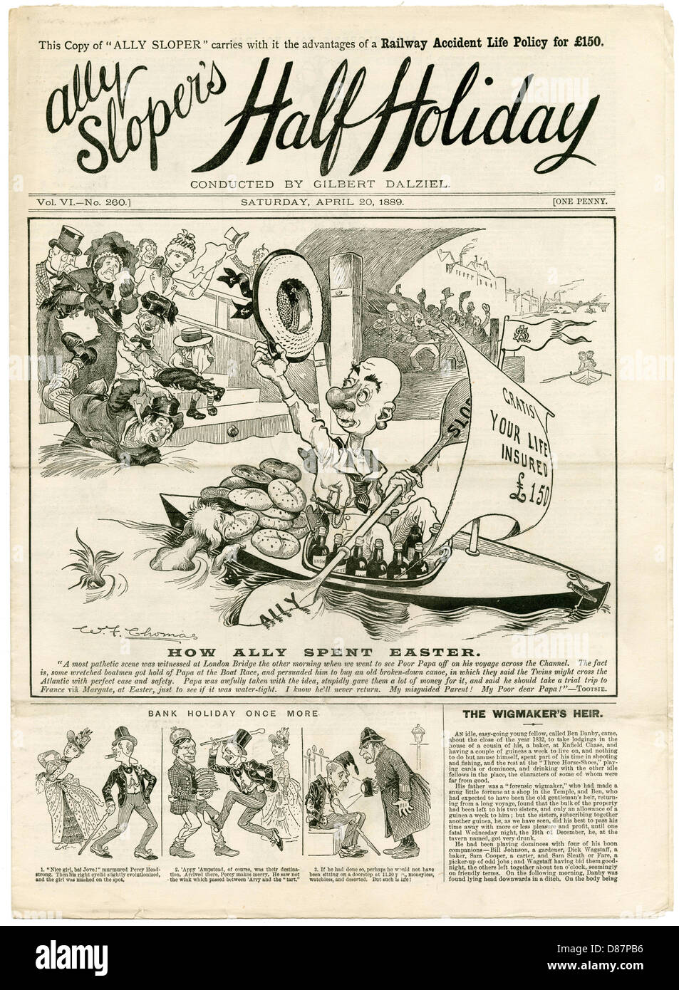 Ally sloper hi-res stock photography and images - Alamy