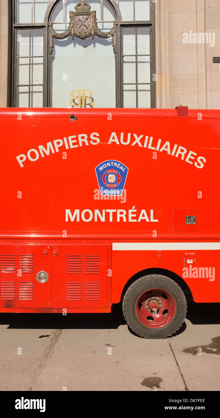 Montreal fire department hi-res stock photography and images - Alamy