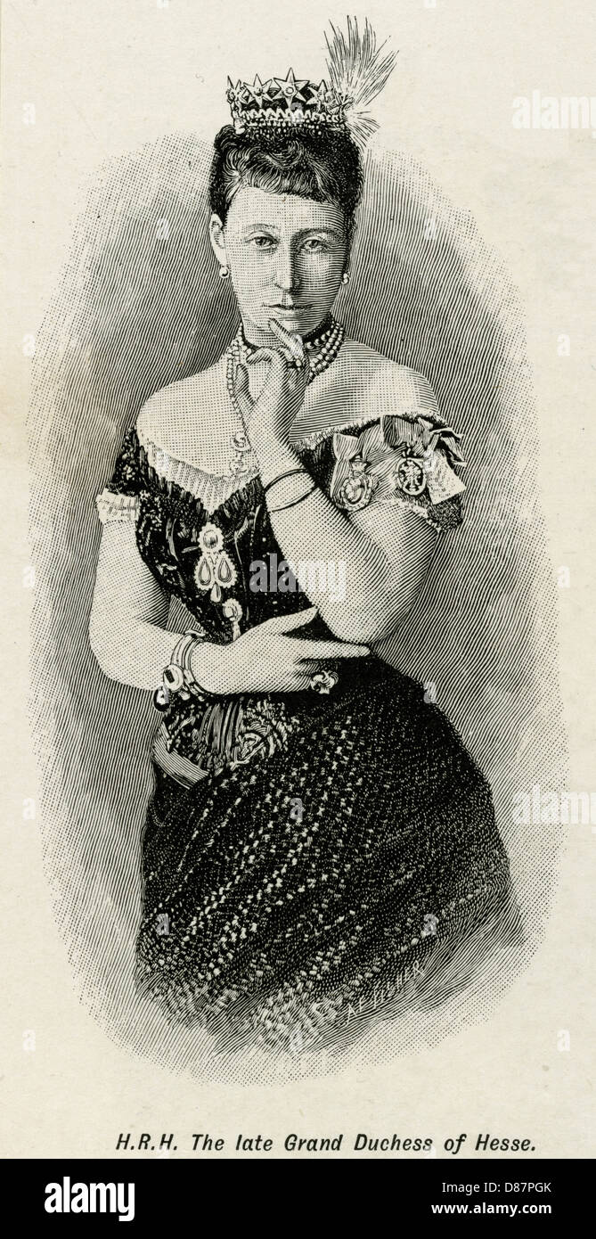 Victoria of hesse darmstadt hi-res stock photography and images - Alamy