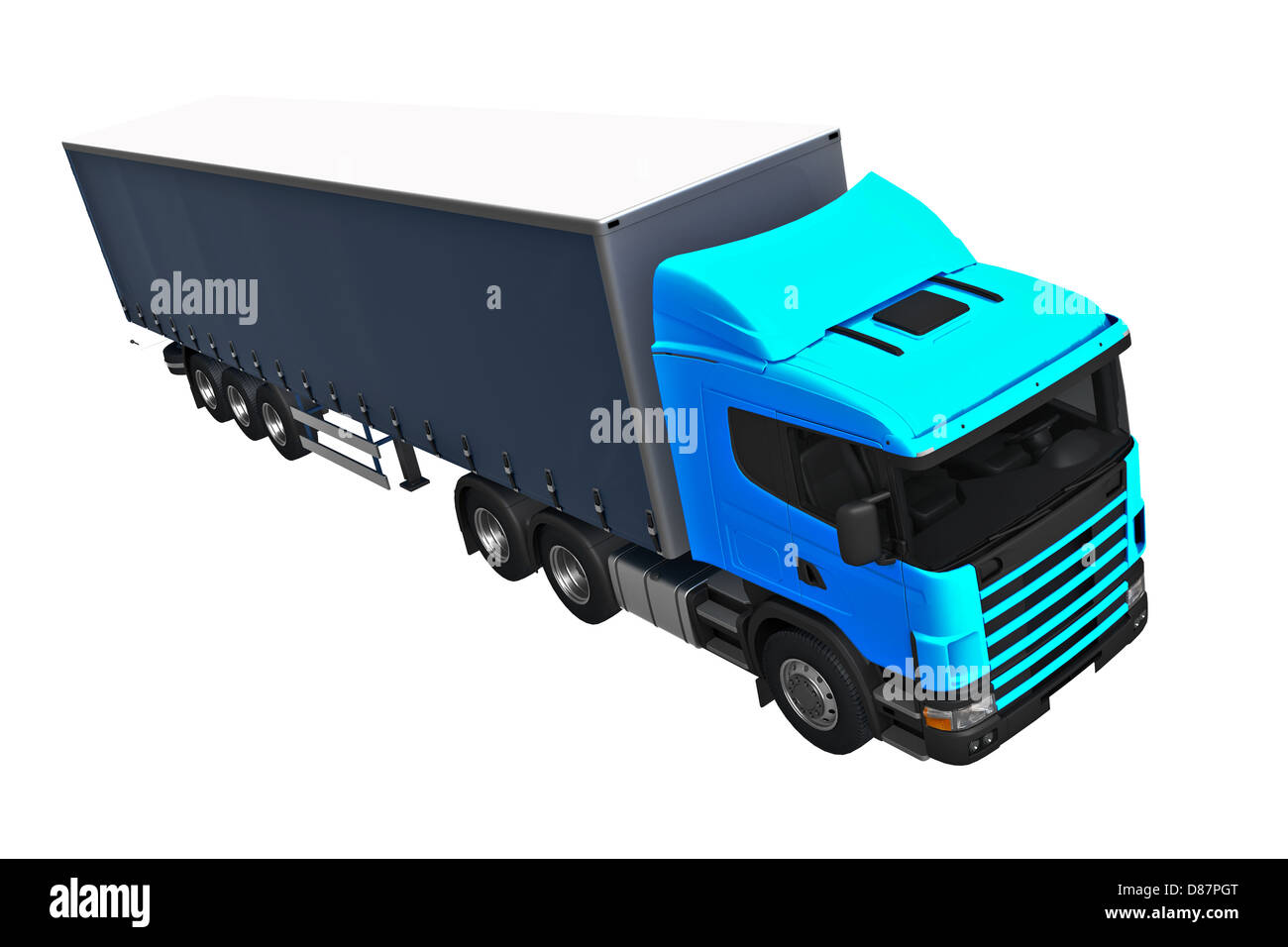 Cargo Delivery Vehicle Stock Photo - Alamy
