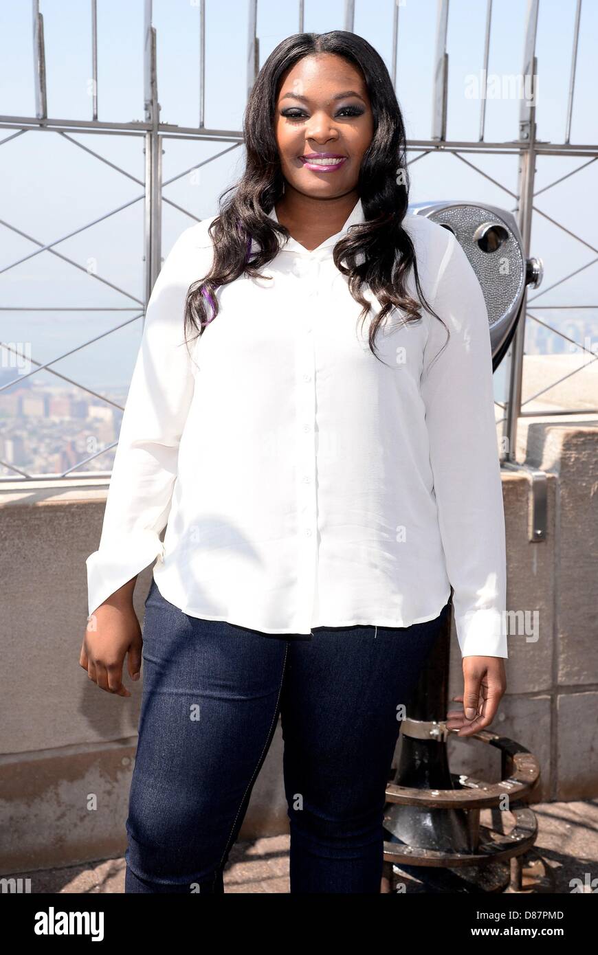 New York, USA. May 21, 2013. Candice Glover at a public appearance for ...