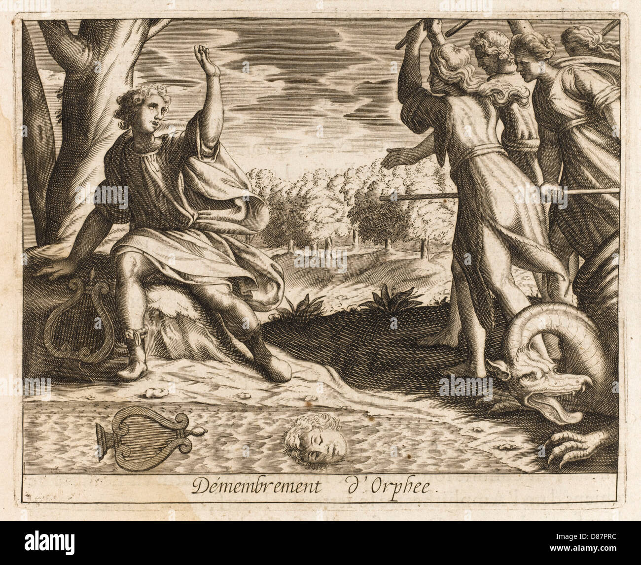 Orpheus and the maenads hi-res stock photography and images - Alamy