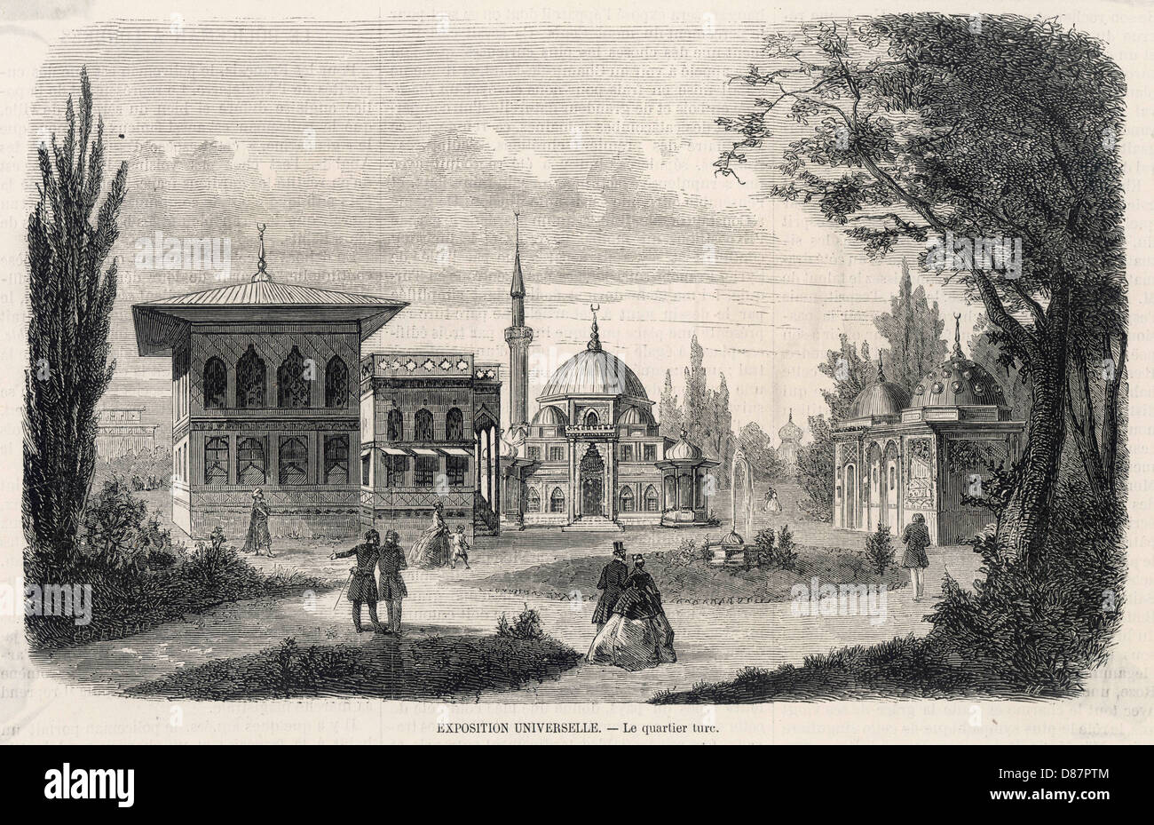 1867 universal exhibition hi-res stock photography and images - Alamy