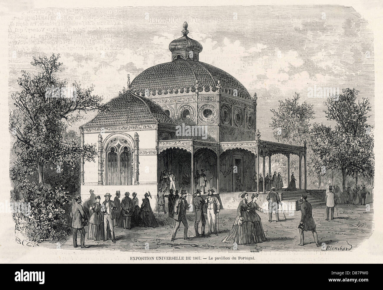 Universal Exhibition, Paris of 1867 Stock Photo - Alamy