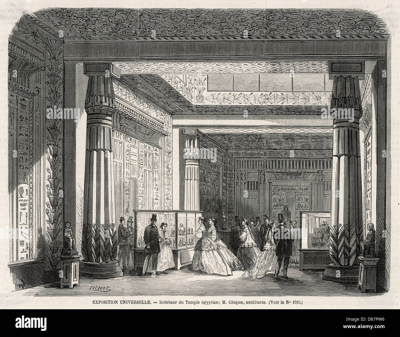 Universal Exhibition, Paris of 1867 Stock Photo - Alamy