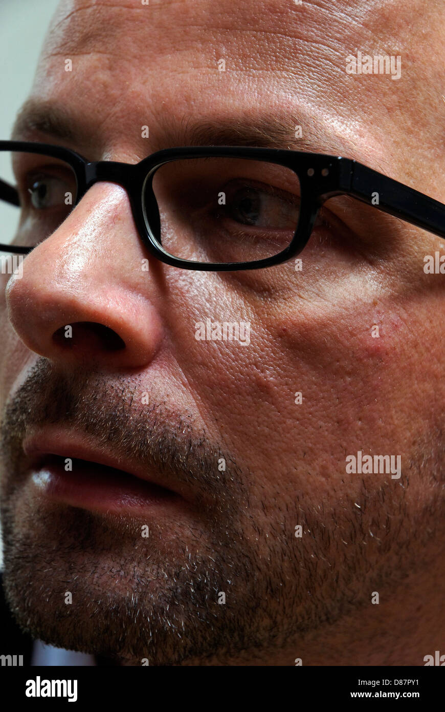 Man, 35-40 years, with depressions and a midlife crisis Stock Photo - Alamy