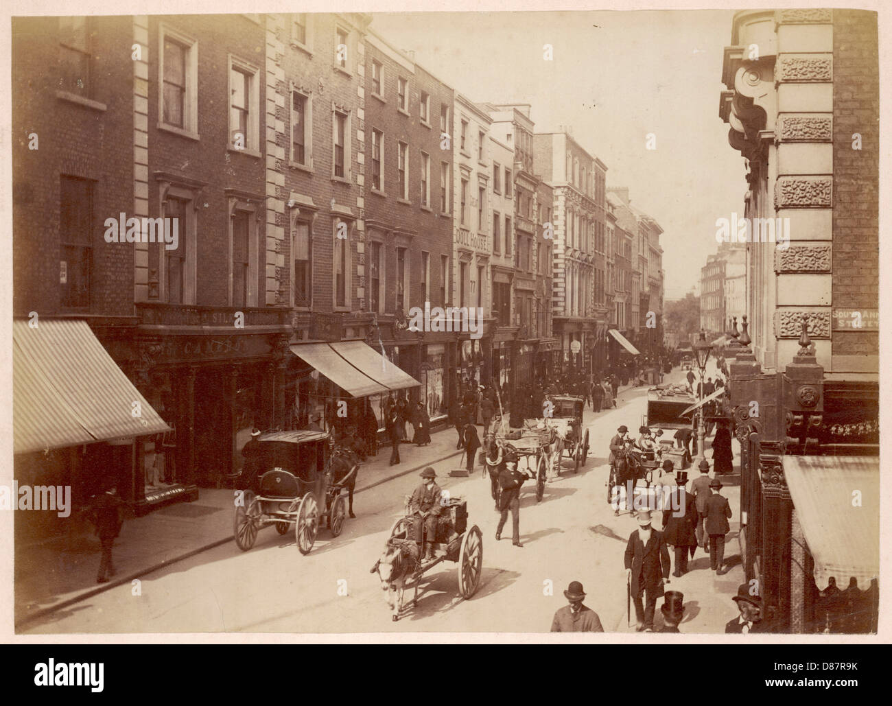 Dublin Street Scene Stock Photo - Alamy