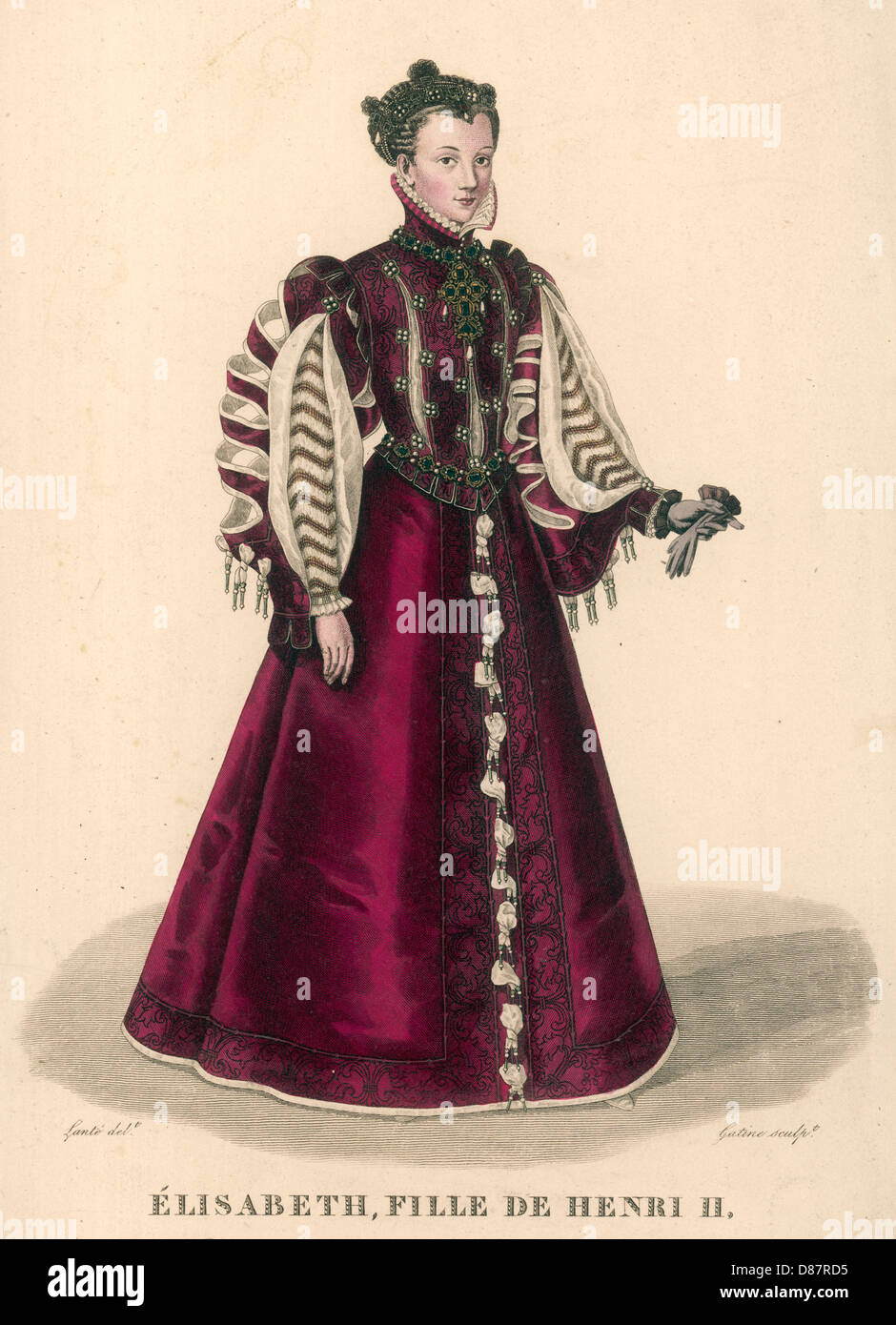 Elisabeth De Valois Stock Photo - Alamy