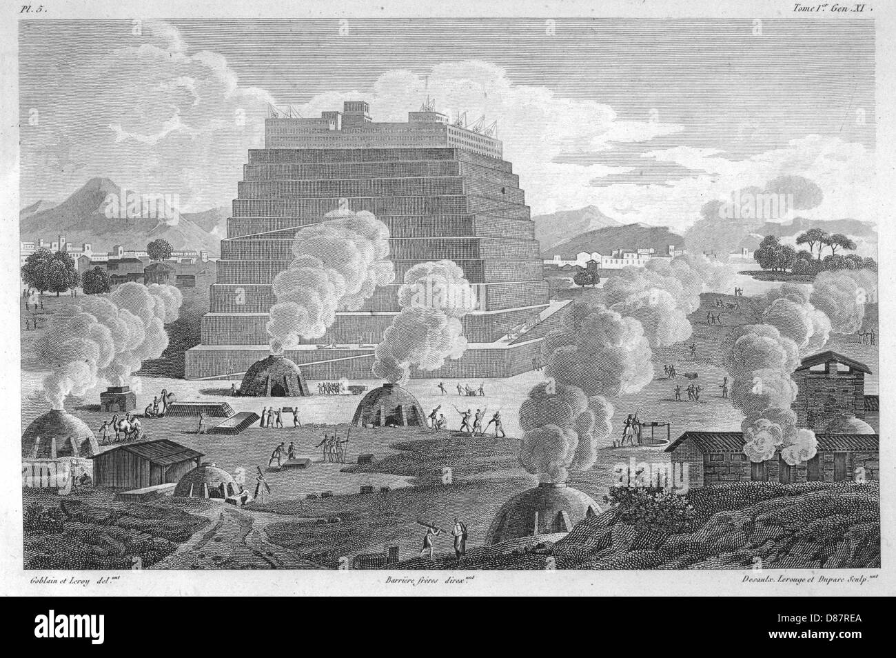 Building tower of babel hi-res stock photography and images - Alamy