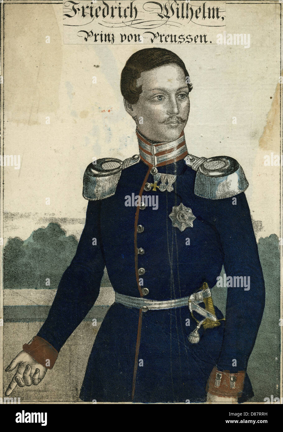 FRIEDRICH WILHELM IV Stock Photo - Alamy