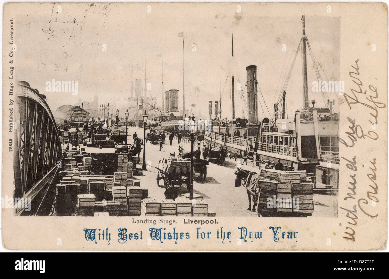 Liverpool Landing Stage Stock Photo - Alamy