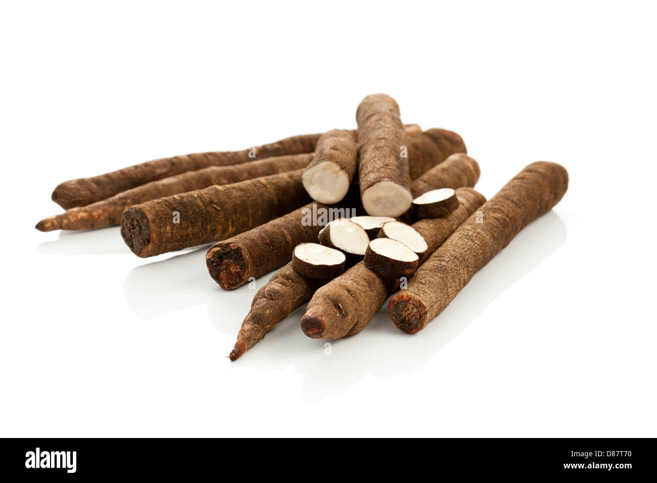 Salsifies on white backgound hi-res stock photography and images - Alamy