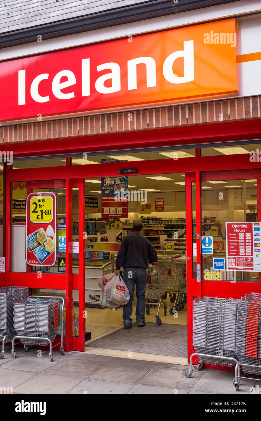 Iceland supermarket hi-res stock photography and images - Alamy