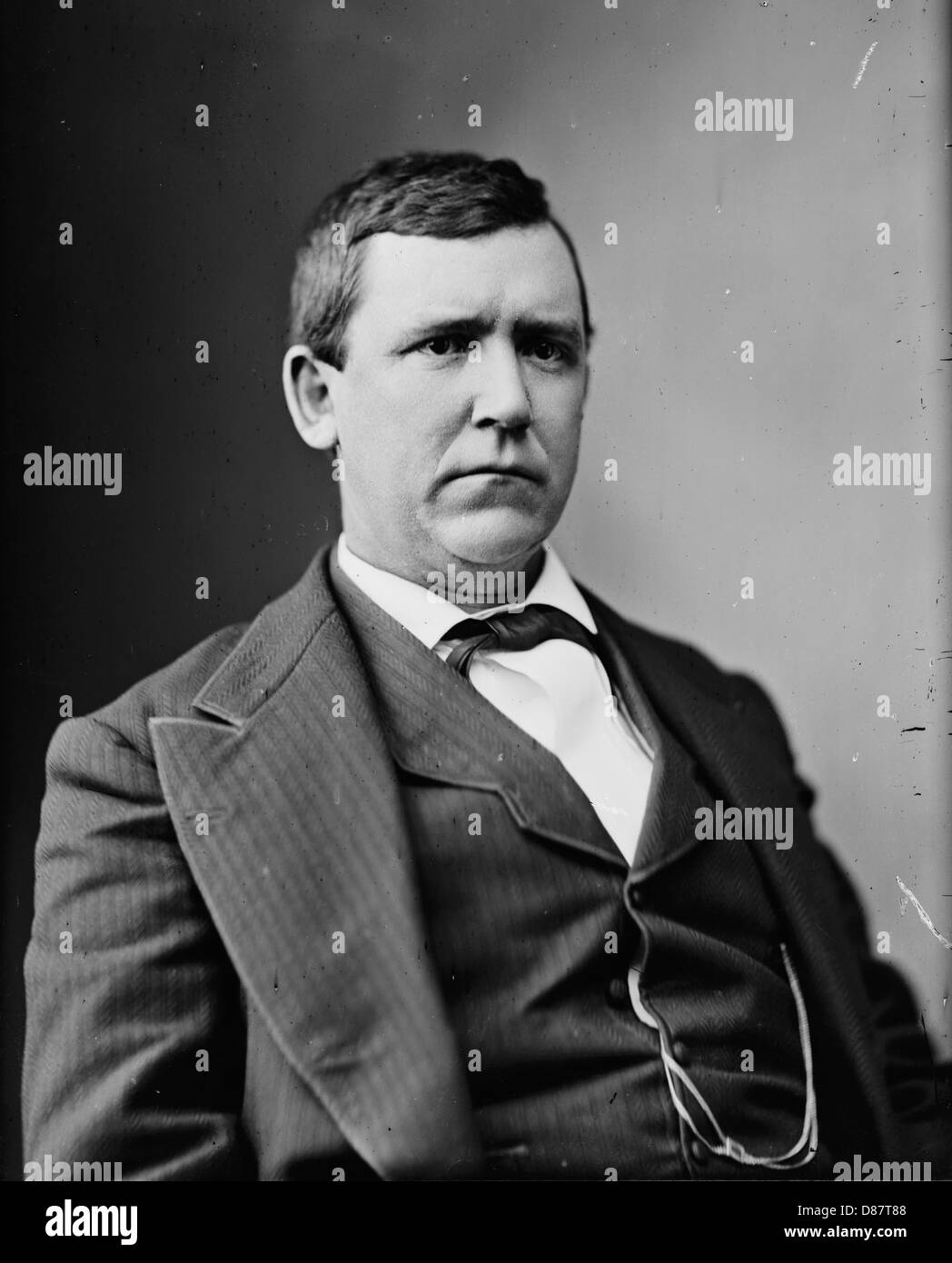 Augustus Hill Garland - Brady-Handy Stock Photo - Alamy