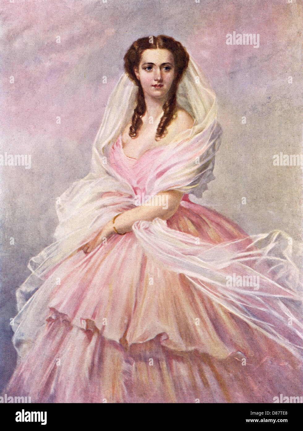 Alexandra of Denmark after marriage Stock Photo - Alamy