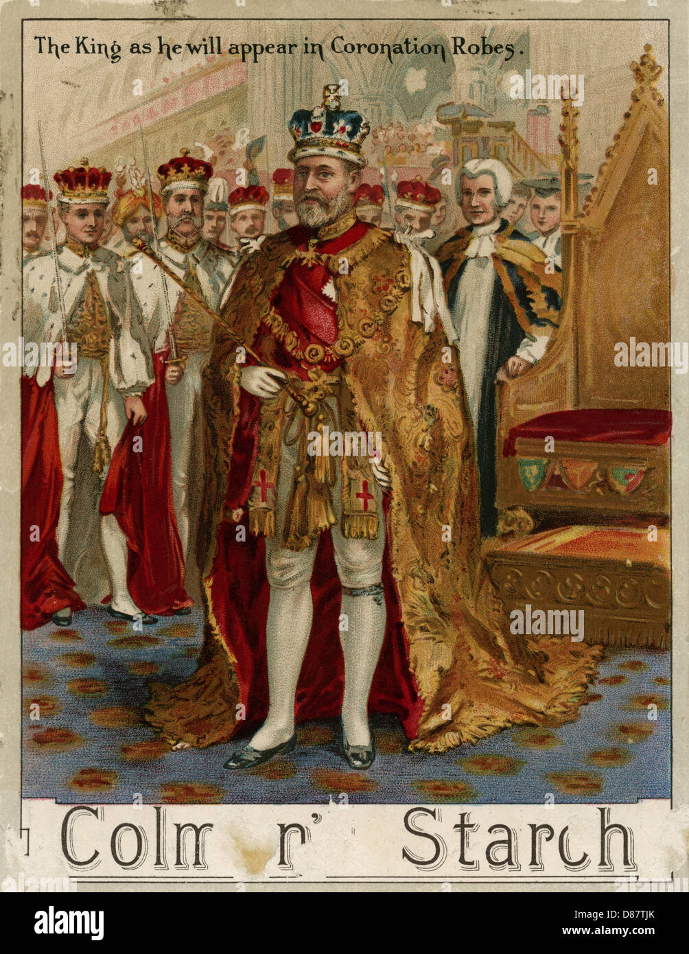 Edward vii coronation hi-res stock photography and images - Alamy