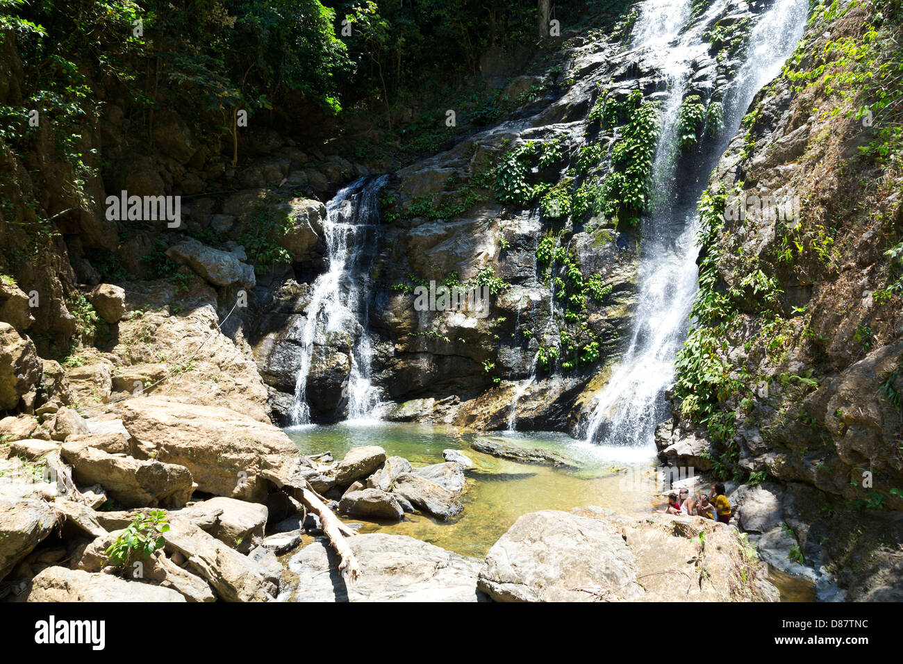 The Tamaraw Waterfalls in Oriental Mindoro, Philippines Stock Photo - Alamy