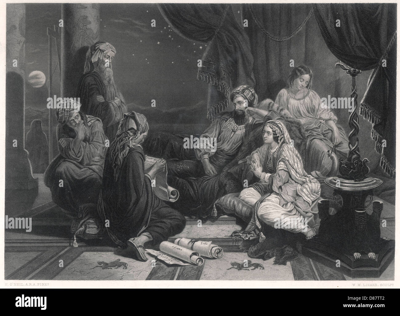 Esther And King Ahasuerus High Resolution Stock Photography and Images ...