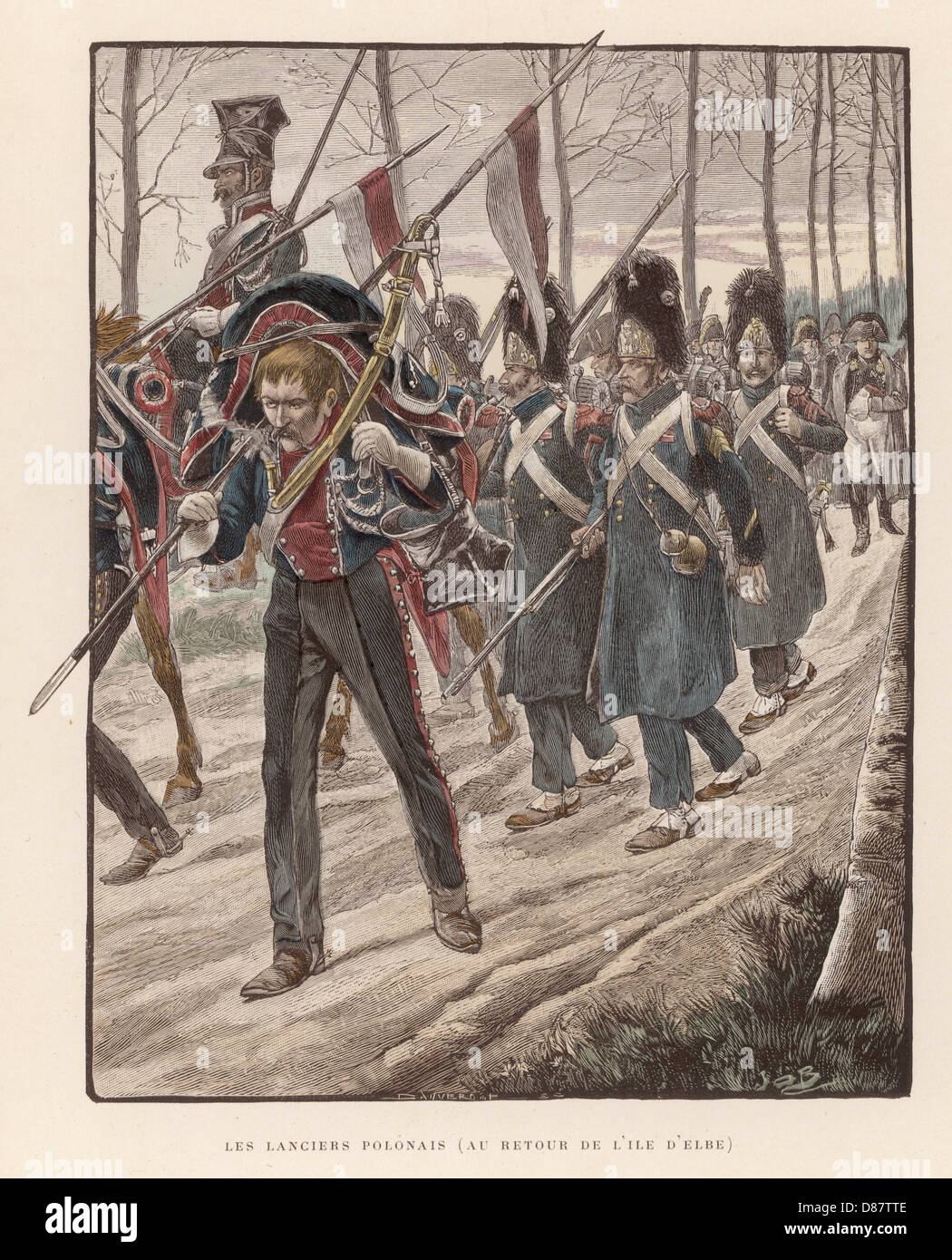 POLISH IN FRENCH SERVICE Stock Photo - Alamy