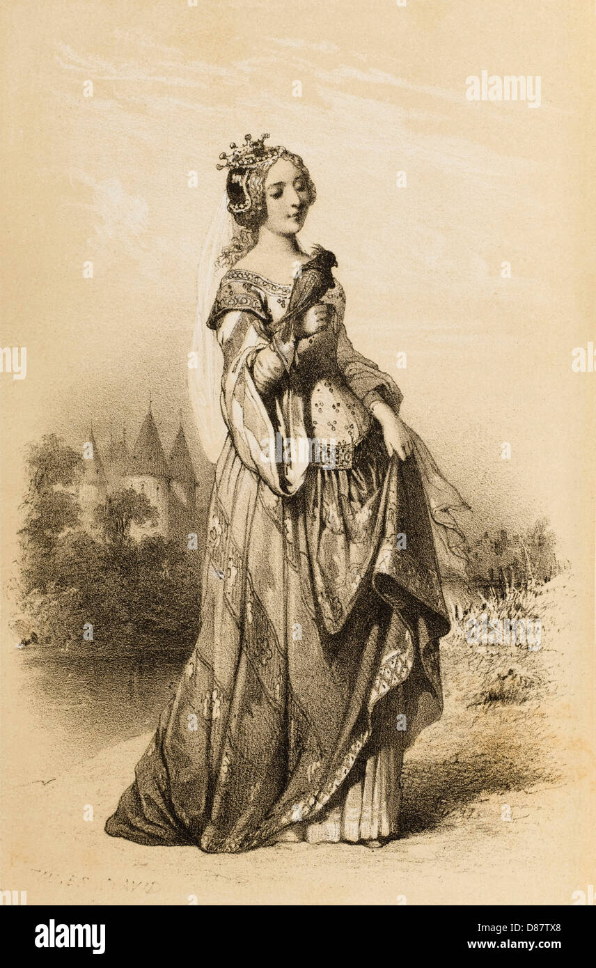 Wife of king edward iii hi-res stock photography and images - Alamy