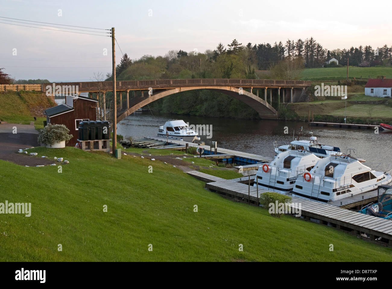 Carrybridge Marina, Upper Lough Erne, County Fermanagh, Northern ...