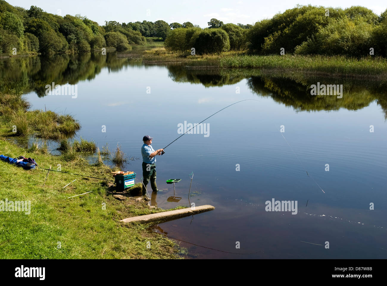 Rod and Line Fishing Belle Isle Estate, Upper Lough Erne,. County ...