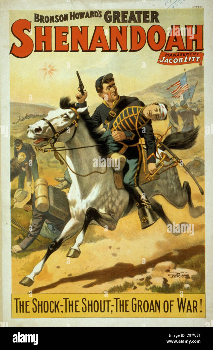 Bronson Howard - Shenandoah Stock Photo - Alamy