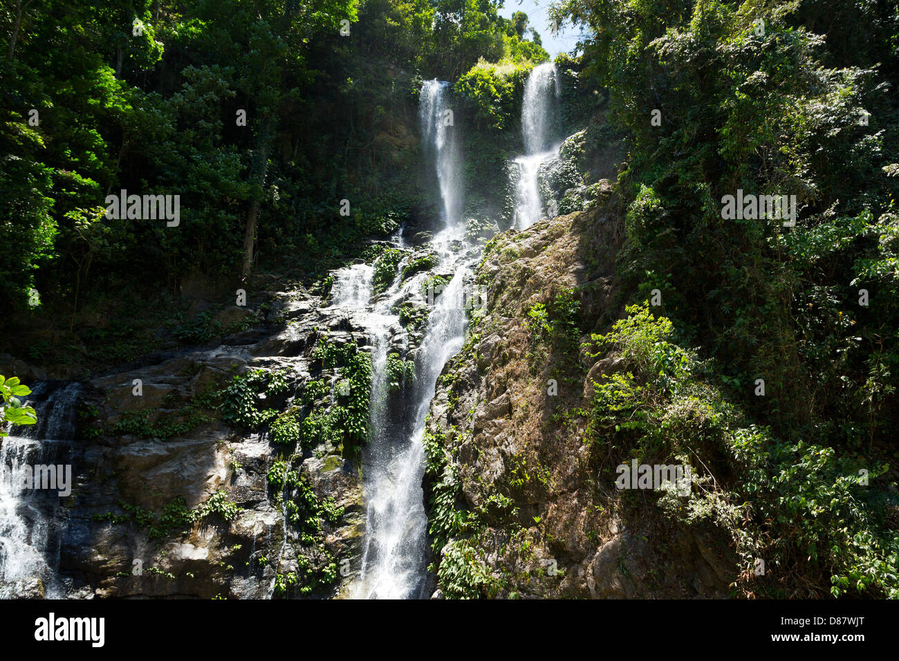 The Tamaraw Waterfalls in Oriental Mindoro, Philippines Stock Photo - Alamy