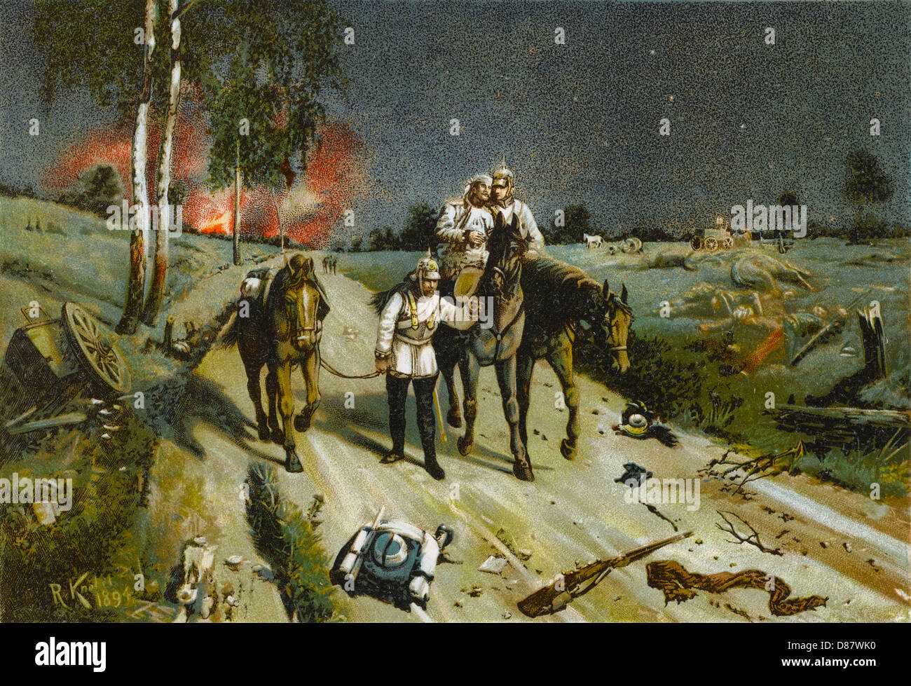 AFTER THE BATTLE Stock Photo - Alamy