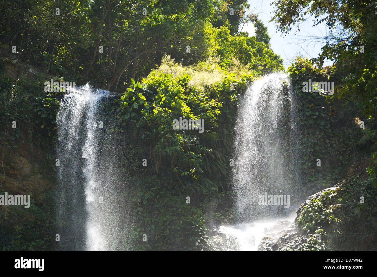 The Tamaraw Waterfalls in Oriental Mindoro, Philippines Stock Photo - Alamy