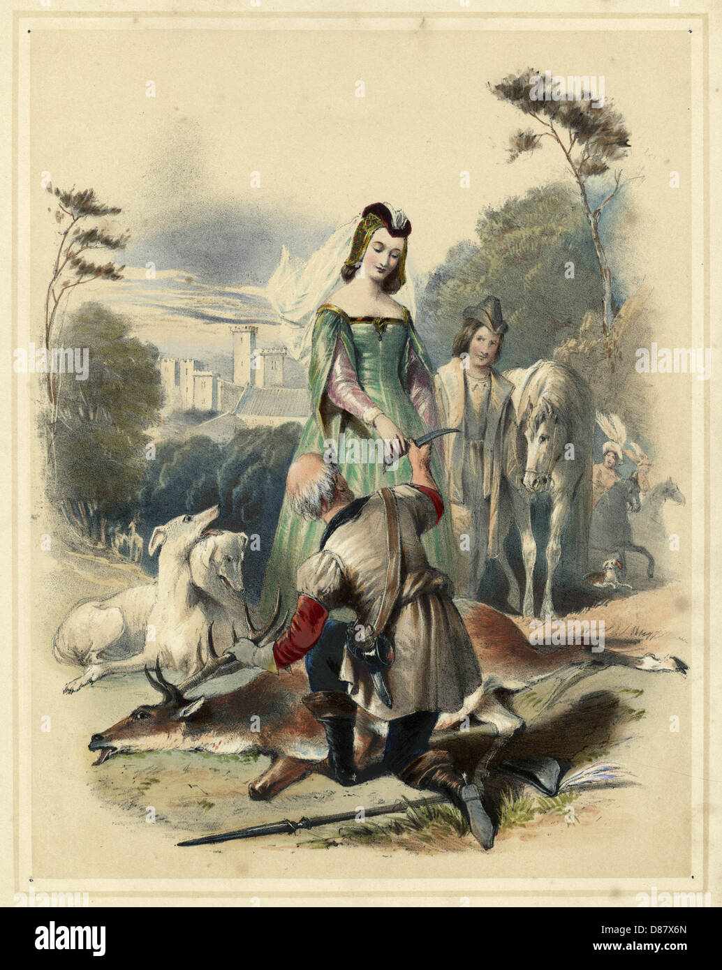 JAMES I (HUNTING Stock Photo - Alamy