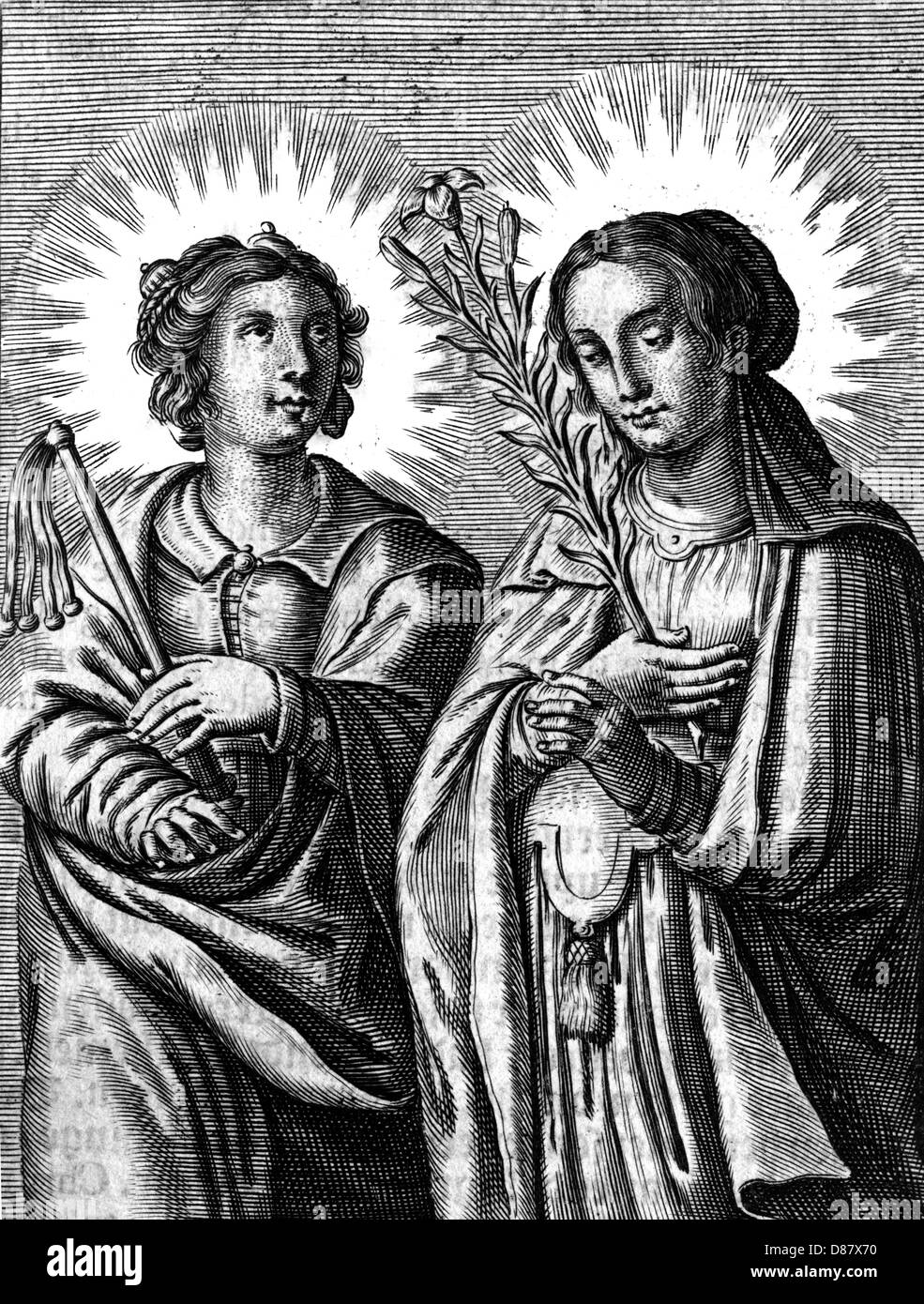 Saint bibiana hi-res stock photography and images - Alamy