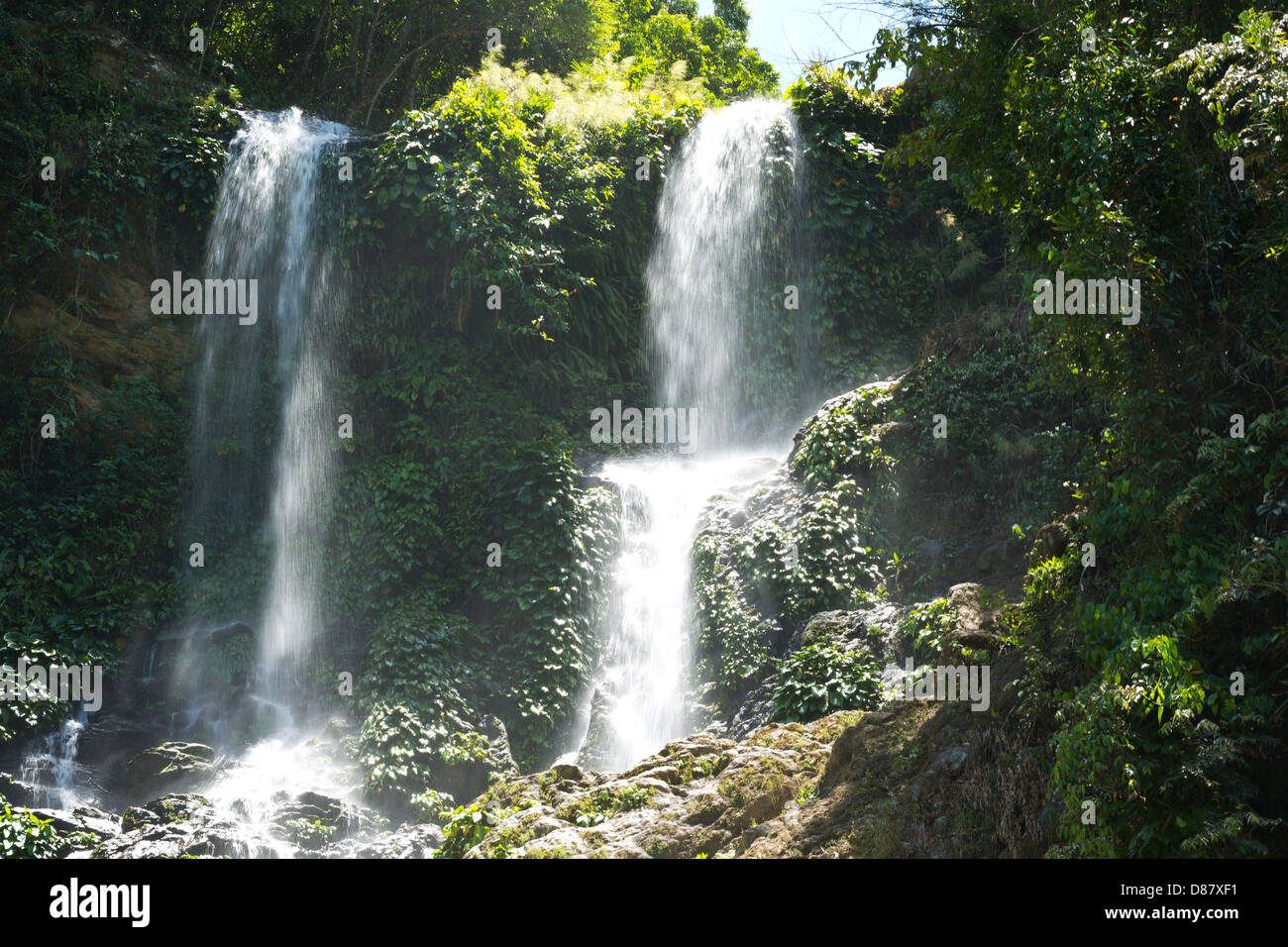 The Tamaraw Waterfalls in Oriental Mindoro, Philippines Stock Photo - Alamy