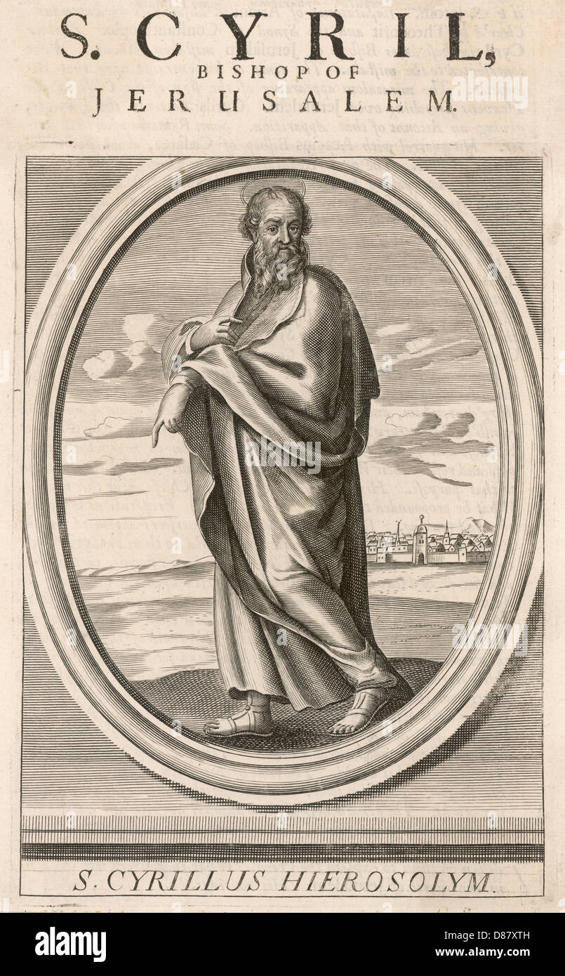 Cyril Of Jerusalem Stock Photo - Alamy