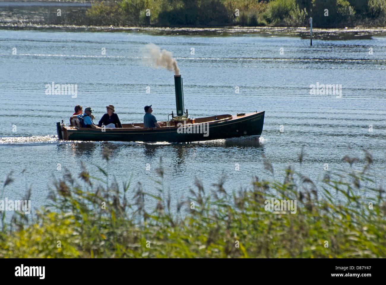 Steam launch hi-res stock photography and images - Alamy