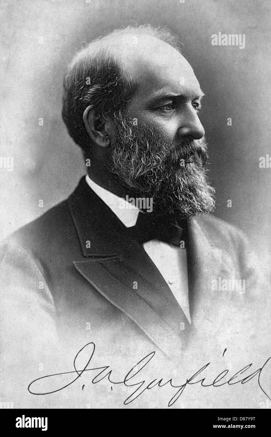JAMES ABRAHAM GARFIELD Stock Photo - Alamy