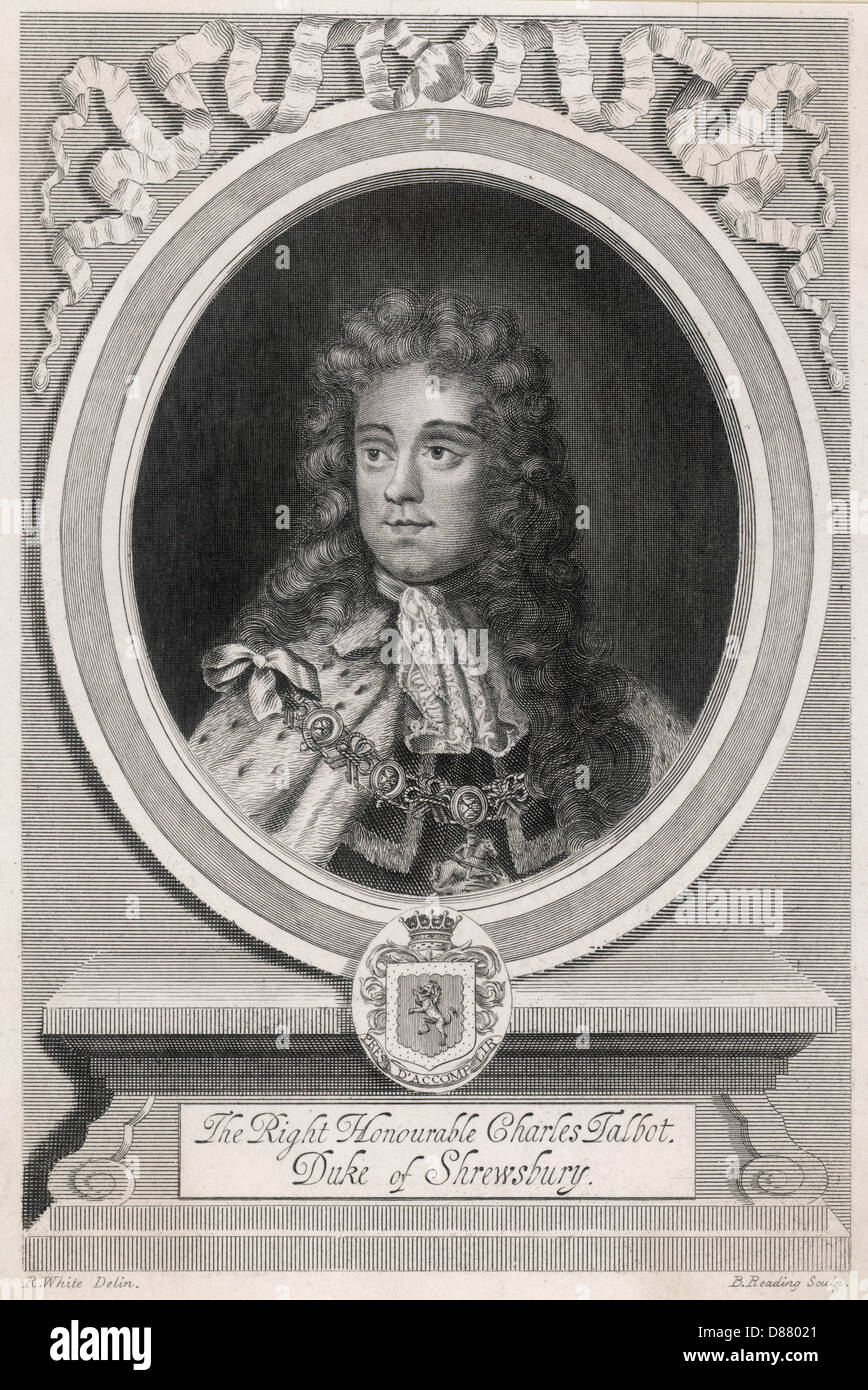 Charles Duke Shrewsbury Stock Photo - Alamy