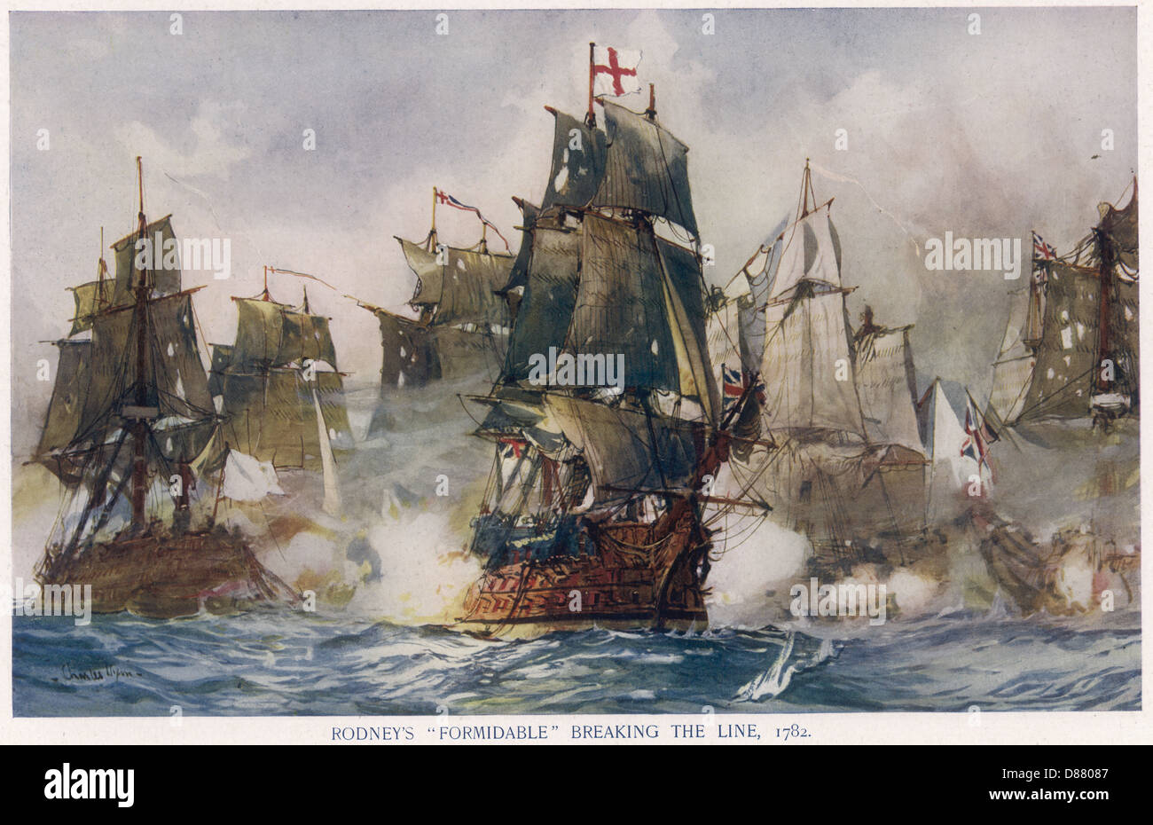 Naval battles hi-res stock photography and images - Alamy