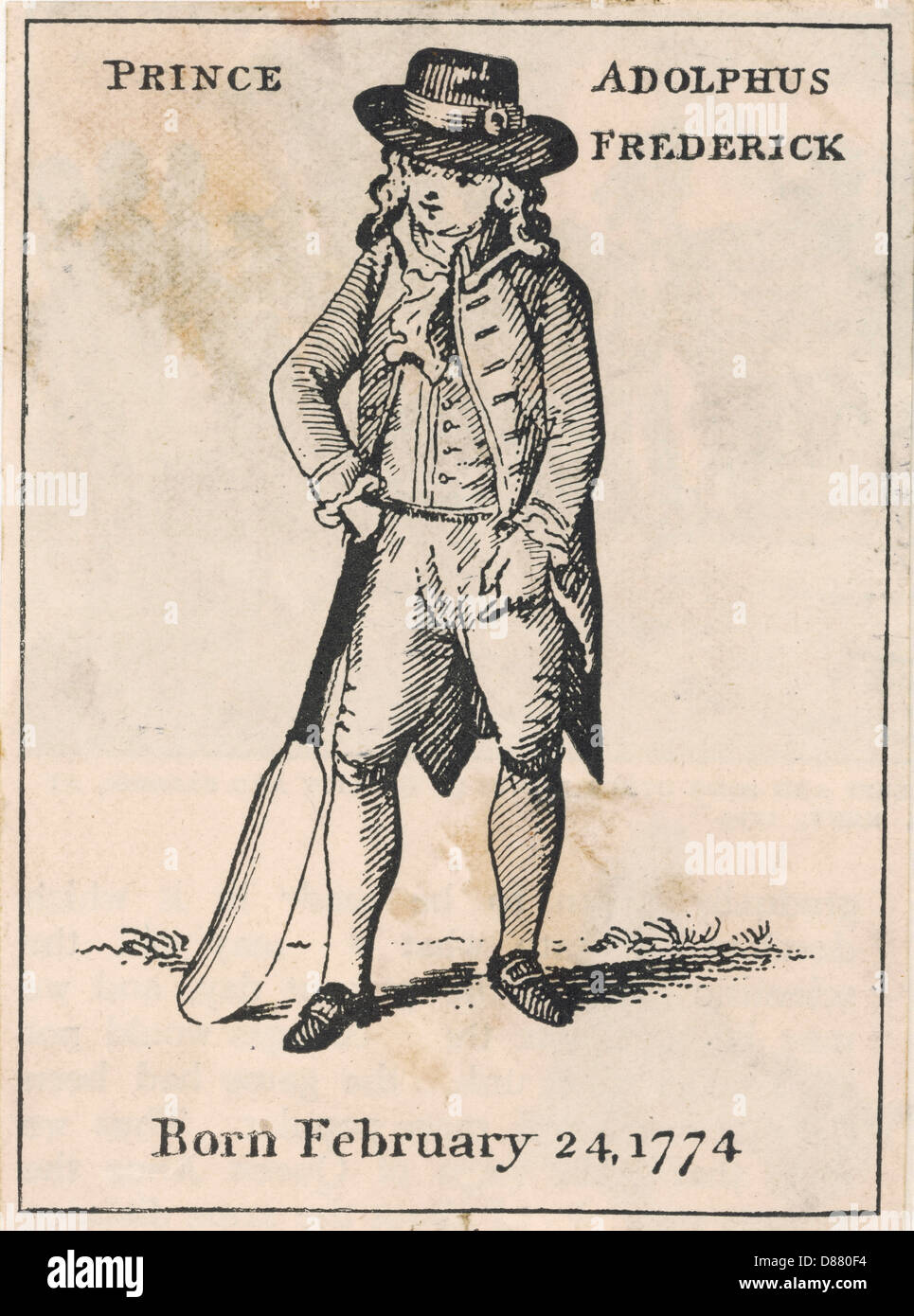 Prin. Adolphus Frederick Stock Photo - Alamy