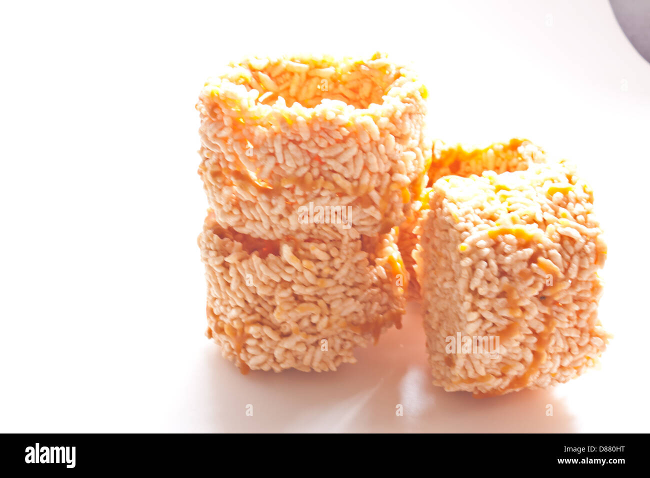Cracker caramel coating Stock Photo - Alamy