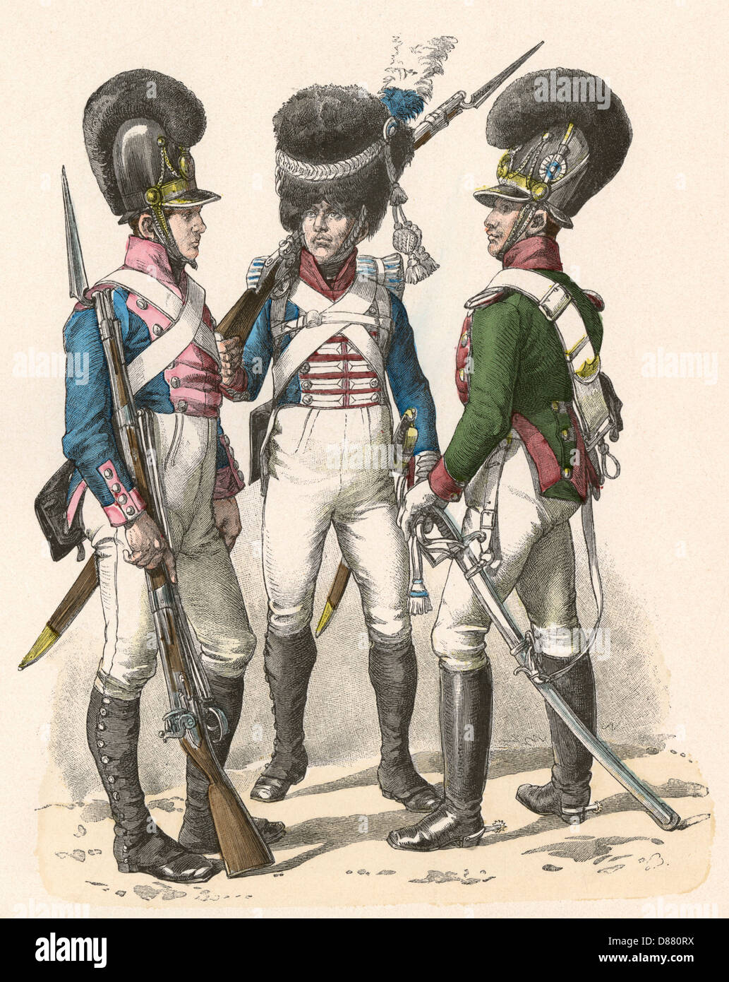 Napoleonic cavalry hi-res stock photography and images - Alamy