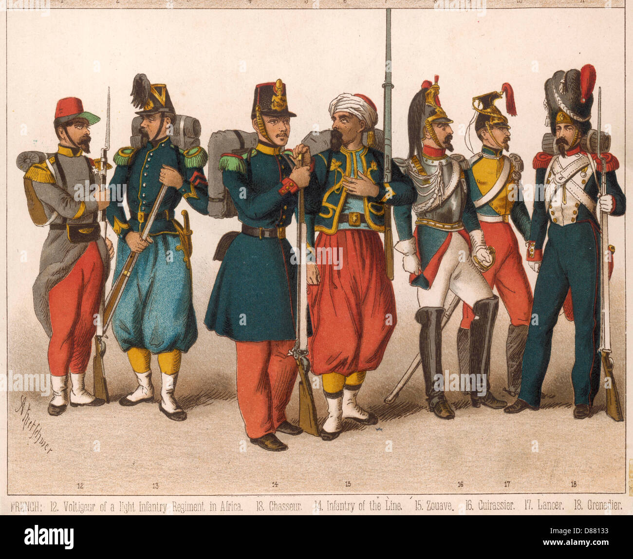 Zouave Infantry High Resolution Stock Photography and Images - Alamy