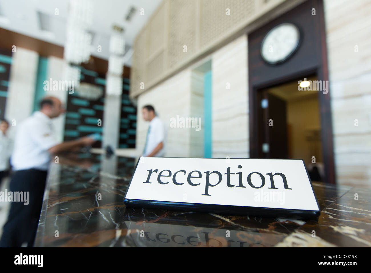Hotel reception desk hi-res stock photography and images - Alamy